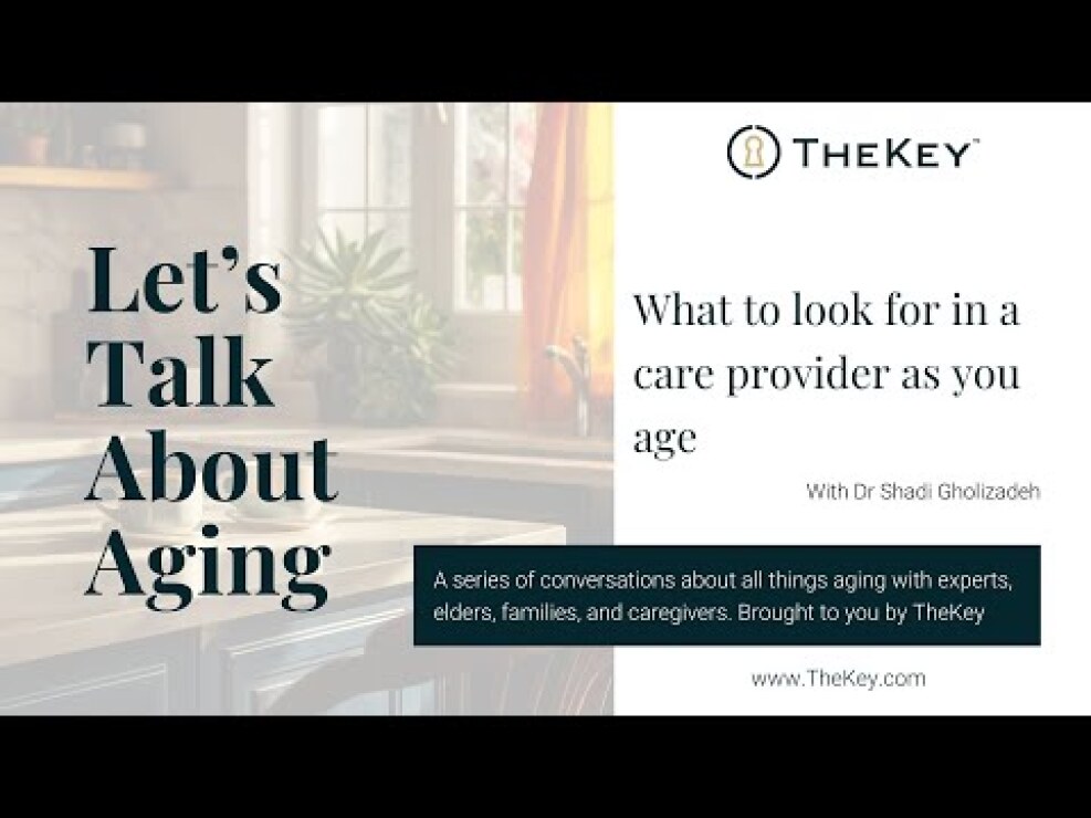 Let's Talk About Aging: Balanced Care Method® - TheKey